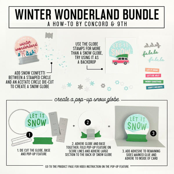 Winter Wonderland Stamp Set - Concord & 9th