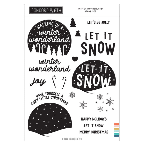 Winter Wonderland Stamp Set - Concord & 9th