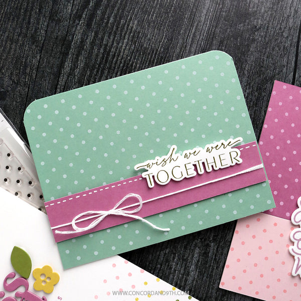 Simple Dots Background Stamp - Concord & 9th