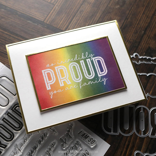 Proud Words Stamp Set - Concord & 9th
