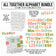 All Together Alphabet Bundle