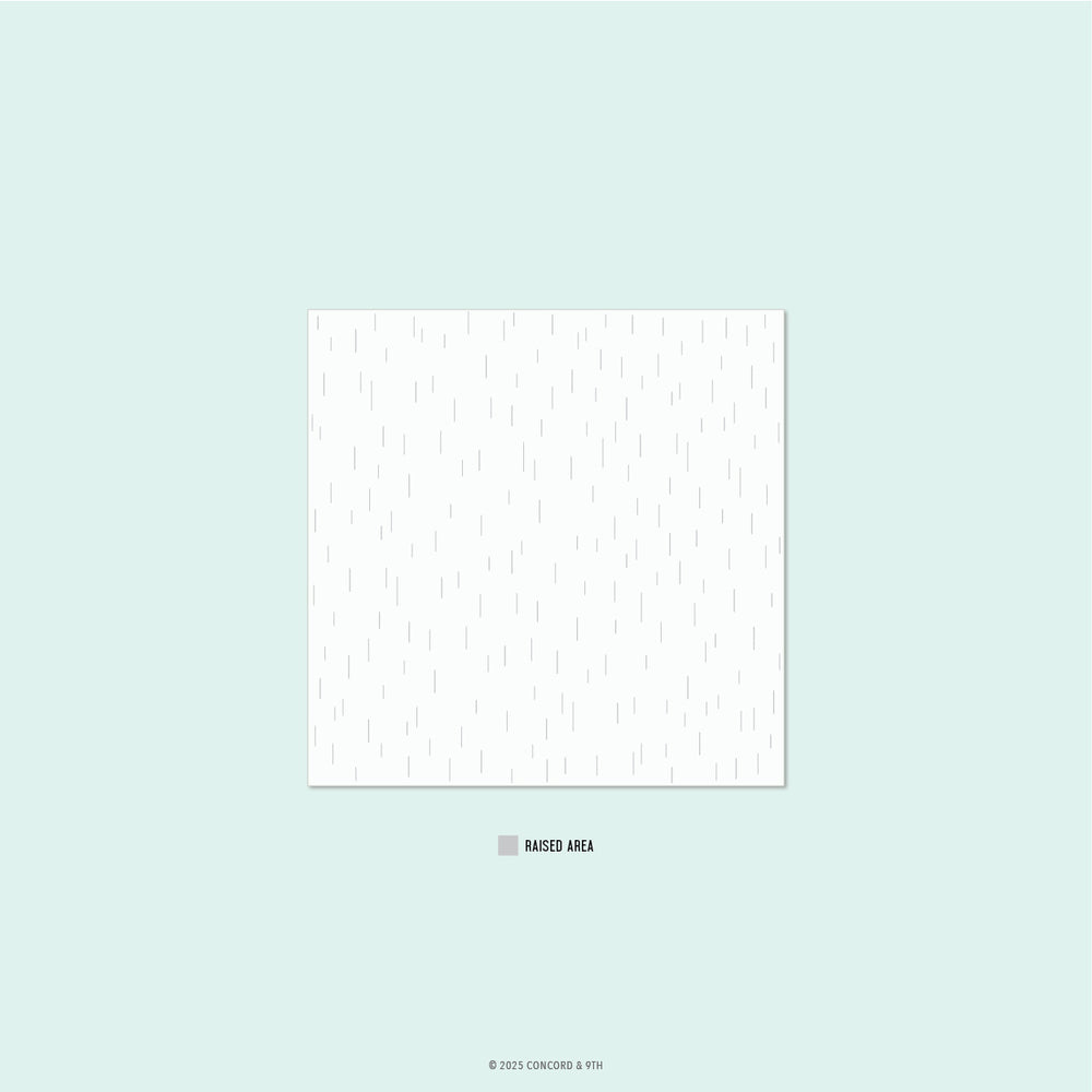 Dashed Lines Embossing Folder