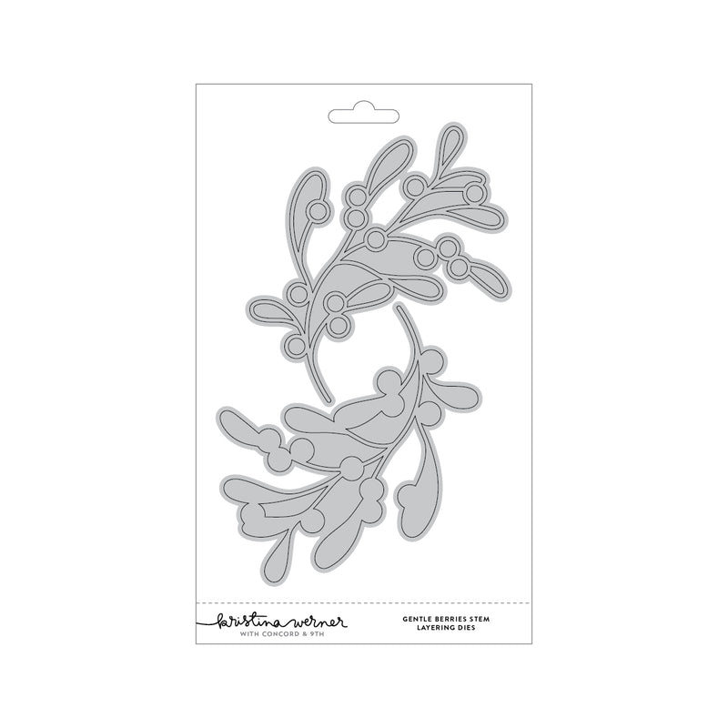 Gentle Berries Stem Layering Dies - Concord & 9th