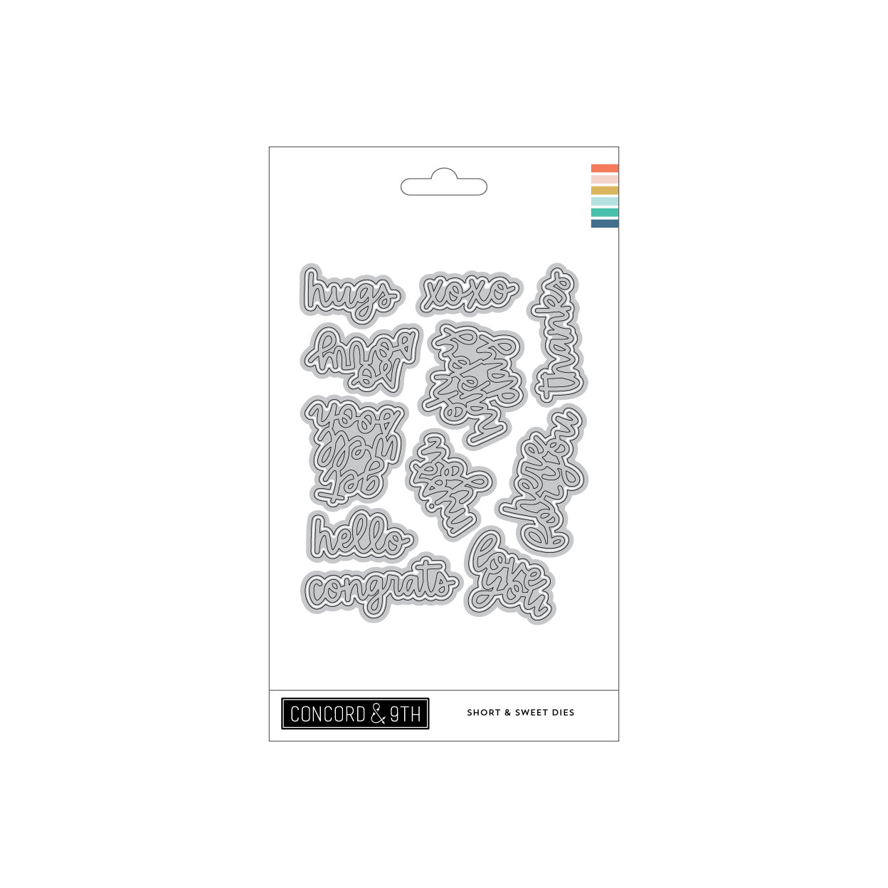 Short & Sweet Dies - Concord & 9th