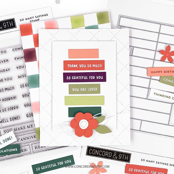 So Many Sayings Bundle - Concord & 9th