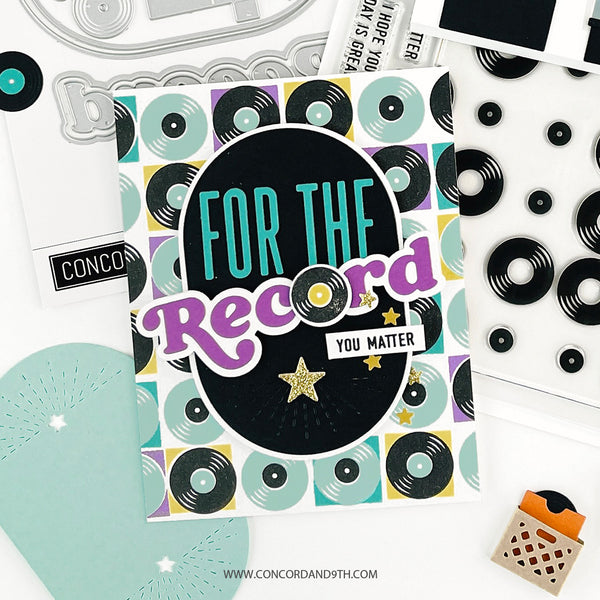For the Record Stamp Set - Concord & 9th