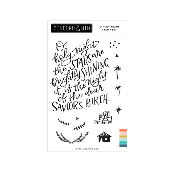 O Holy Night Stamp Set - Concord & 9th