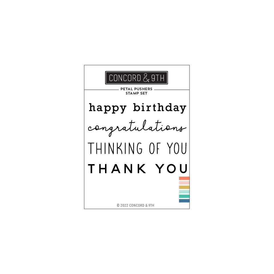 Petal Pushers Stamp Set